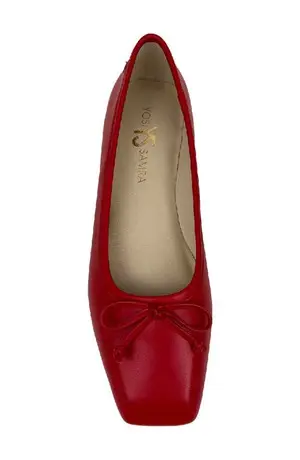 Yosi Samra Cara Square Toe Ballet Flat