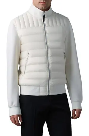 Mackage Collin-r Quilted Down Puffer Jacket - Cream