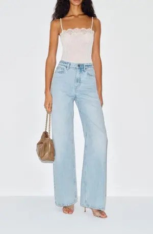 REFORMATION Cary Slouchy High-rise Wide-leg Jeans - Dory