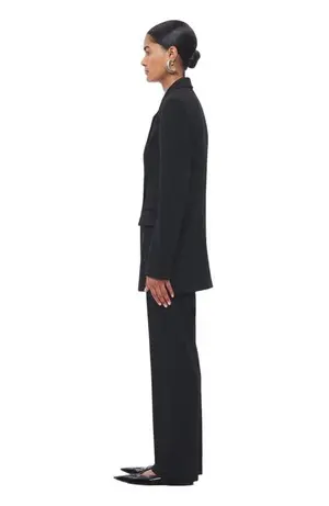 Another Tomorrow Jersey Jacket - Black