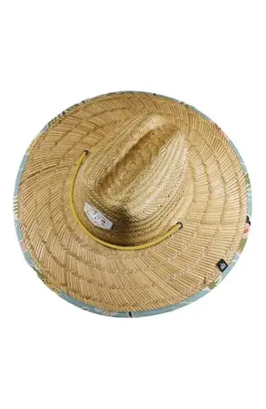 HEMLOCK HAT CO Islander Straw Lifeguard Hat - Hula Dolphin