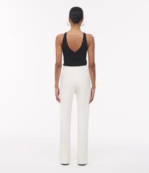 Another Tomorrow Jersey Pant - Vanilla