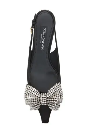 Dolce & Gabbana Kitten Heel Slingback Pump