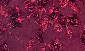XSCAPE EVENINGS Embroidered Floral Gown