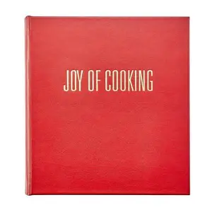 GRAPHIC IMAGE Joy Of Cooking Leather Coffee Table Book - Red