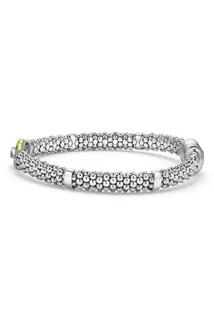 Lagos Derby Diamond Rope Bracelet - Two-tone