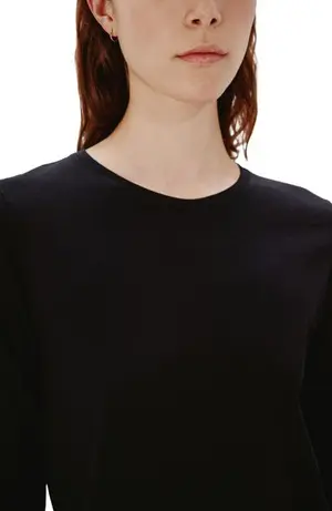 Another Tomorrow Long Sleeve Tee - Black
