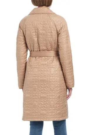 Kate Spade New York Belted Quilted Coat