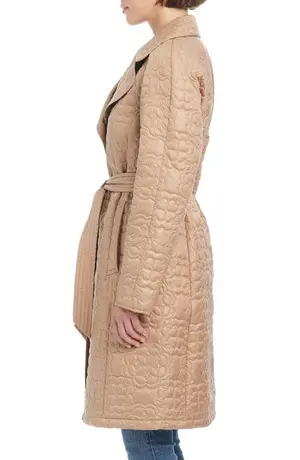 Kate Spade New York Belted Quilted Coat