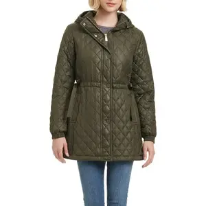Kate Spade New York Water-resistant Diamond Quilted Jacket