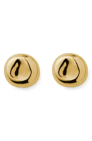 Éliou Lija Stud Earrings - Gold Plated