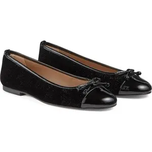 LK BENNETT Kara Bow Ballet Flat - Black
