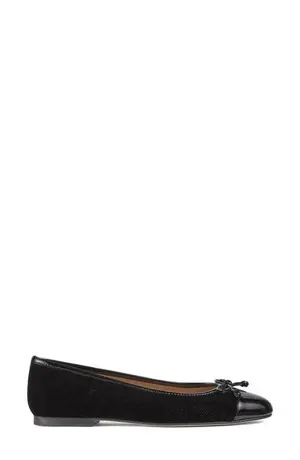 LK BENNETT Kara Bow Ballet Flat - Black