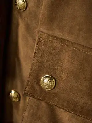 NILI LOTAN Kedem Suede Jacket