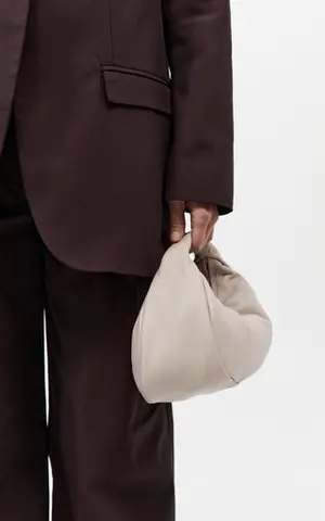 ST. AGNI Soft Leather Bon Bon Bag