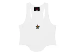 PALACE X Vivienne Westwood Corset Rib Vest - White