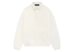 Fear Of God Essentials Fleece Polo Shirt - Shell