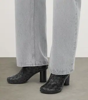Bottega Veneta Leather Ankle Boots