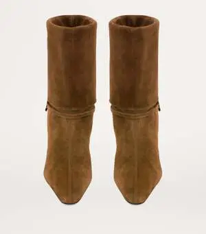 Saint Laurent Vicky Ankle Boots 90