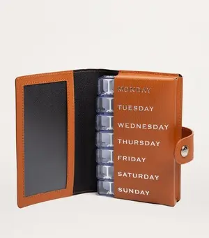 ETTINGER Leather Capra Pill Case - Brown