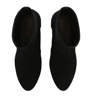STUART WEITZMAN Suede Yuliana Ankle Boots
