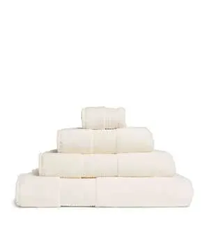 Harrods Organic Cotton Bath Towel - Ivory