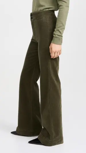 ASKK NY Brighton Wide Leg Corduroy Pants