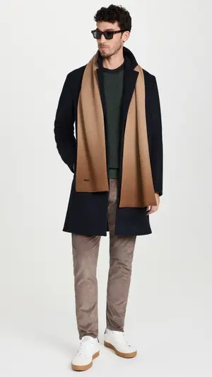 Vince Classic Coat - Coastal