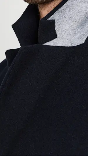 Vince Classic Coat - Coastal