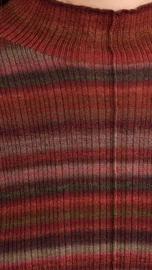 RE/DONE Ribbed Mock Neck Pullover