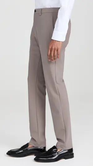Theory Zaine Precision Ponte Pants - Sidewalk