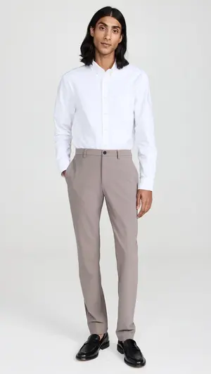 Theory Zaine Precision Ponte Pants - Sidewalk