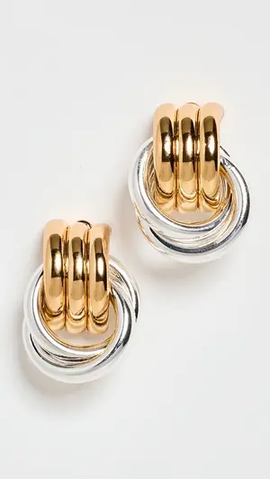 HEAVEN MAYHEM Baby Knot Stud Earrings - Mixed