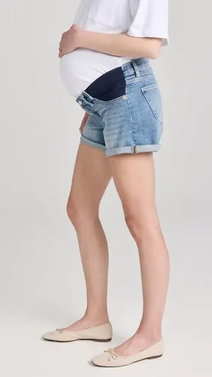 DL1961 Zoie Maternity Denim Shorts