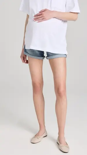 DL1961 Zoie Maternity Denim Shorts