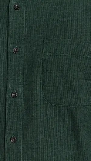 Taylor Stitch Corduroy Jack Shirt - Pine Heathered