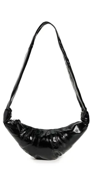 LEMAIRE Small Croissant Bag - Black
