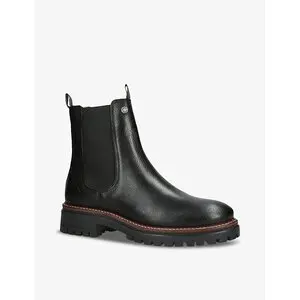 Barbour Evie Leather Ankle Boots - Black