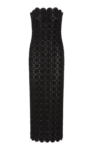 st. agni crocheted organic cotton midi dress St. Agni - Crocheted Organic Cotton Midi Dress - Black - S - Moda Operandi   On Sale Now with Up to 50% Off