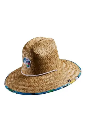 HEMLOCK HAT CO Seaside Straw Lifeguard Hat - Beachside