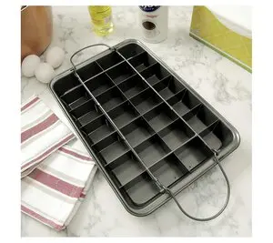 ELBEE HOME Professional Brownie Baking Pan