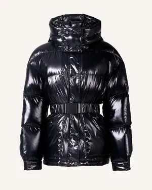 Perfect Moment Maya Down Parka Jacket - Black