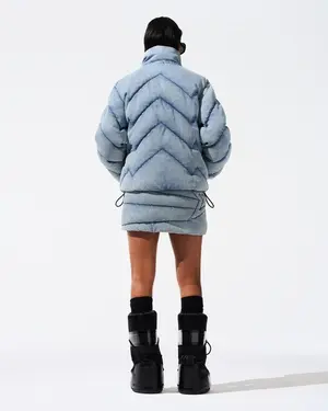 Perfect Moment Denim Puffer Jacket