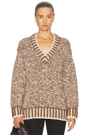 Moncler V Neck Knitwear For Women