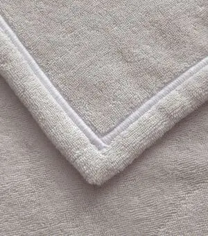 YVES DELORME COUTURE Duetto Brume Bath Sheet