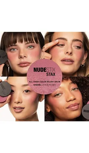 NUDESTIX Stax Over Color Blush Balm - Love & Roses