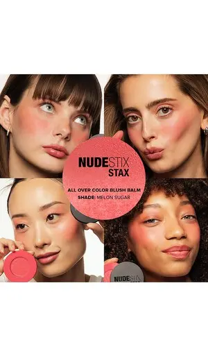NUDESTIX Stax Over Color Blush Balm - Melon Sugar