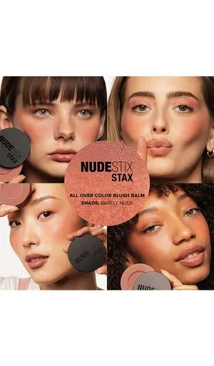 NUDESTIX Stax Over Color Blush Balm - Barely Nude
