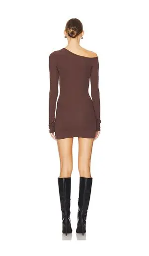 ALL THE WAYS Meredith Off Shoulder Dress