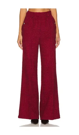 Amanda Uprichard Jane Pants - Wine